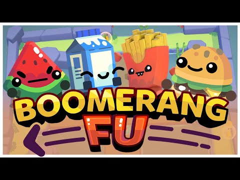 THAT WASN'T TRASH, THAT WAS SKILL - Boomerang Fu (4 Player Gameplay)