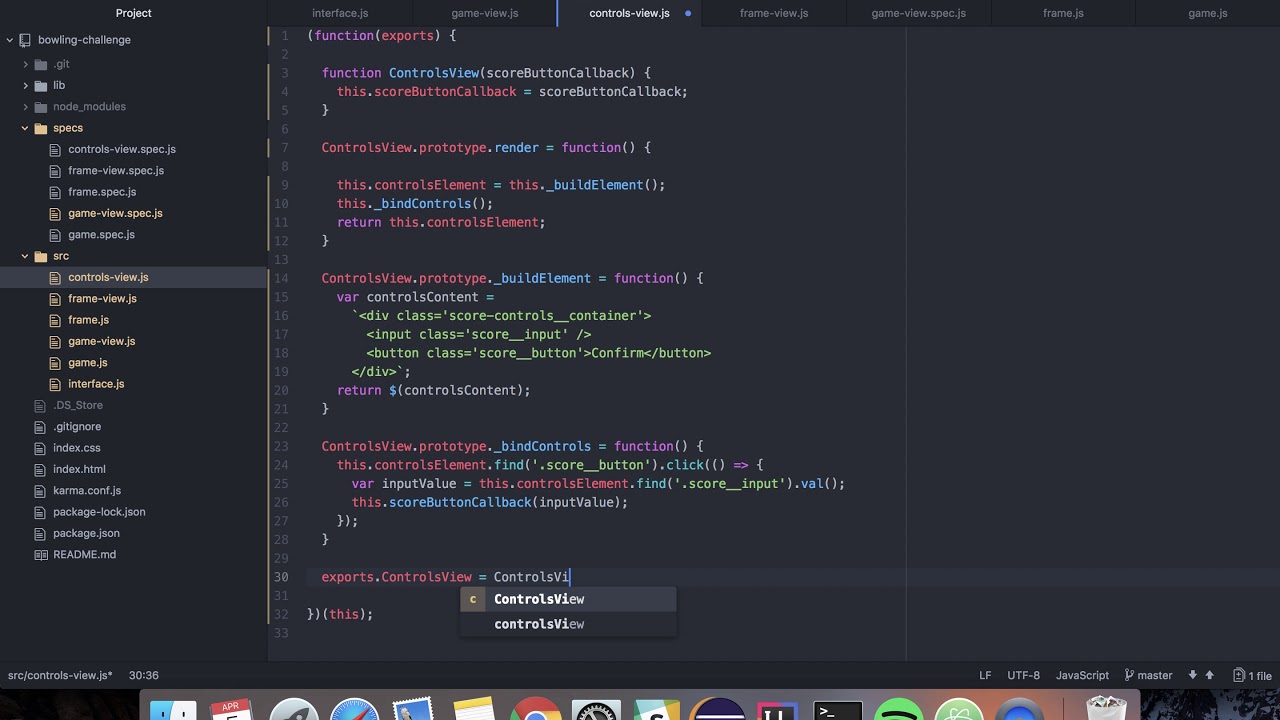 14: Refactor code into module pattern