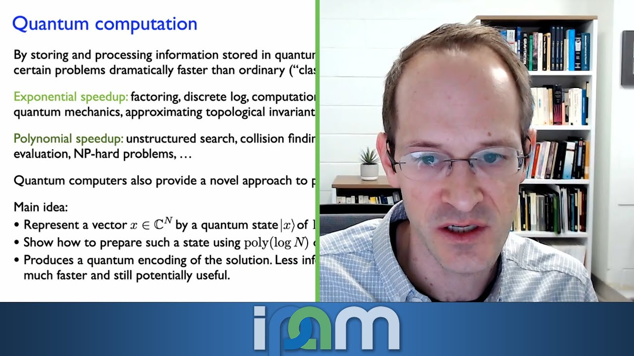 Andrew Childs - Efficient quantum algorithm for dissipative nonlinear differential equations