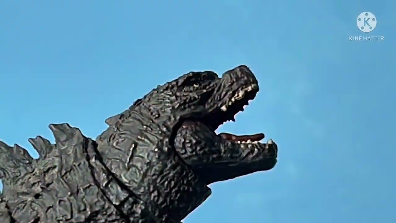 4K Godzilla 2019 roar stopmotion adaptation￼