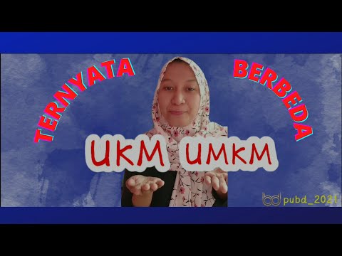 TERNYATA!!! UKM dan UMKM berbedaš±