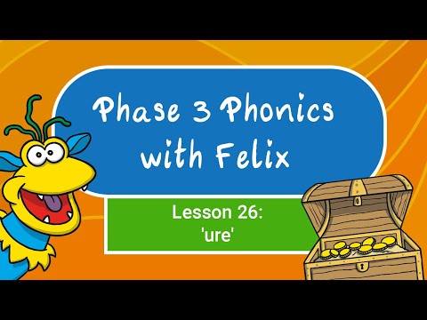 Phase 3 Phonics for Kids #26 'ure'