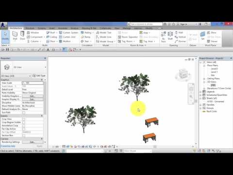 Module 4: Unit 18: Revit Architecture: Components Video Lecture - Design Softwares
