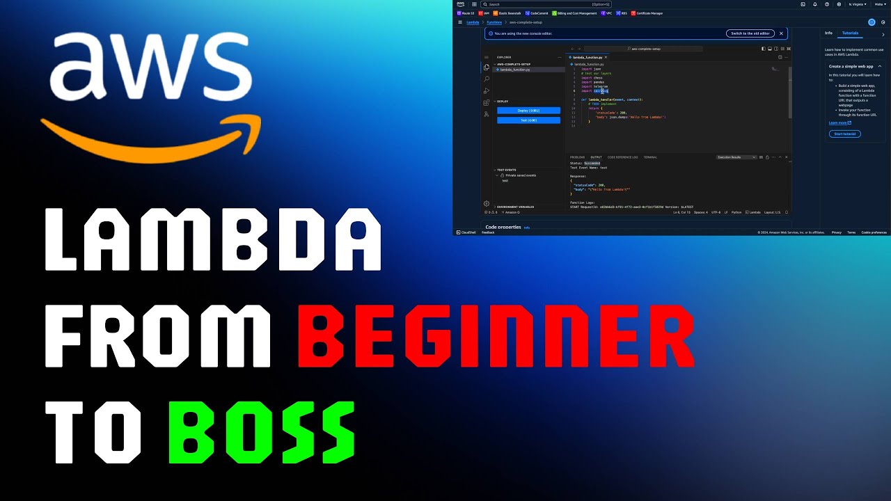 Deploy Python Scripts on AWS Lambda: A Step-by-Step Guide
