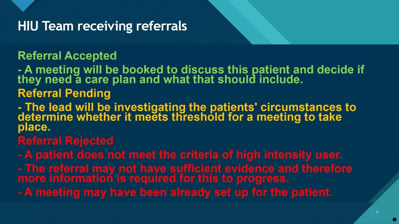 CareFlow Connect  HIU Team Training Video