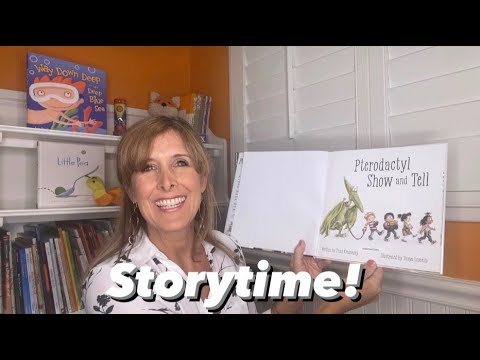 Pterodactyl Show and Tell: Children’s Book Read-Aloud with Phoebe Fox