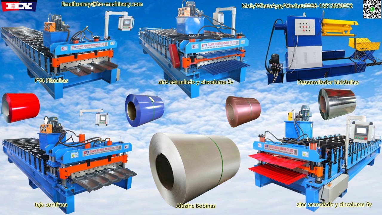 maquina para hacer planchas de zinc vendo maquina acanaladora de zinc planchas de techo