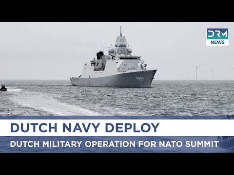 Dutch Navy Deploys Warships for NATO Summit Security in The Hague | NATO Summit 2025 | AC15