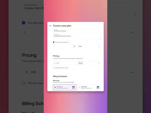 Create recurring payment plans with Helcim Subscription Manager, and collect payments automatically.