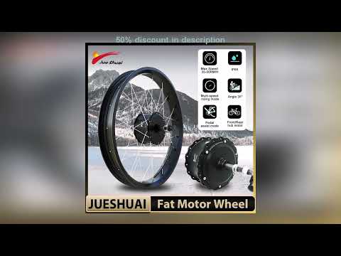 "Latest Products You Must Know! Fat Electric Bike 48V 1000W Hub Motor Wheel Front Rear Drive 4.0 "