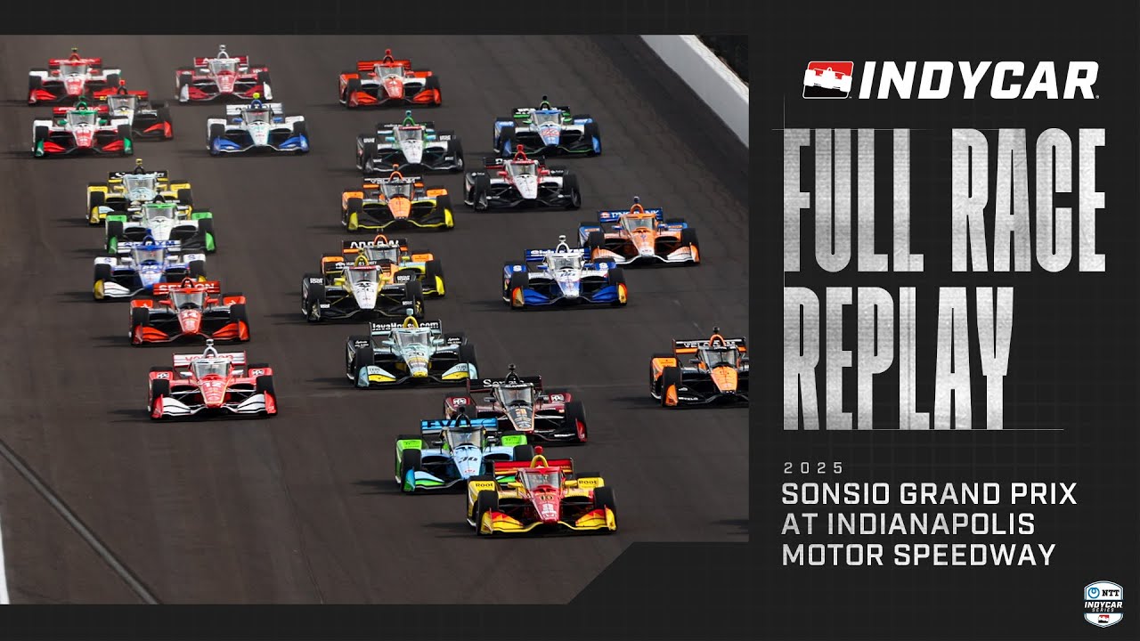 Full Race | 2025 Sonsio Grand Prix from Indianapolis Motor Speedway | INDYCAR SERIES