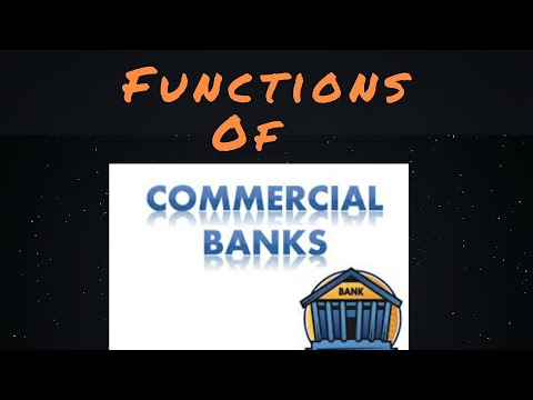 Functions of commercial bank/Money creation//Credit creation. (Explanation in Tamil)