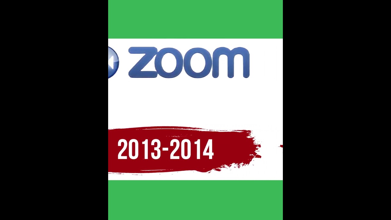 Zoom Logo Evolution #zoom #onlineclasses