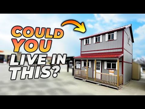 $11,300 2 Story Home Depot Shed to Tiny House