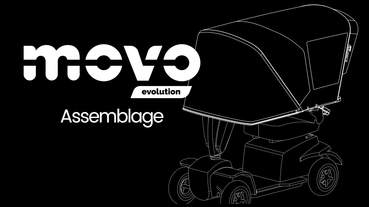 Assemblage du toit de quadriporteur Movo Evolution