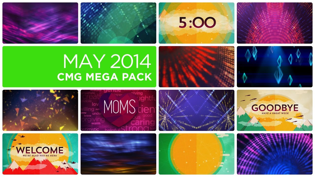 May 2014 CMG Mega Pack