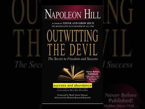 Book summary of Outwitting The Devil by Napoleon Hill