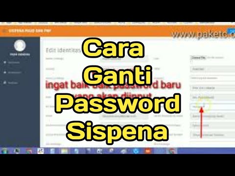 Cara Mengamankan Password Sispena BAN PAUD dan PNF