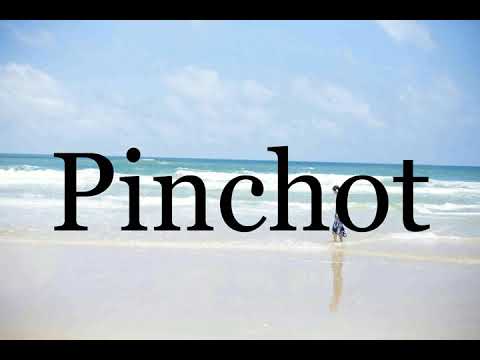 How To Pronounce Pinchot🌈🌈🌈🌈🌈🌈Pronunciation Of Pinchot