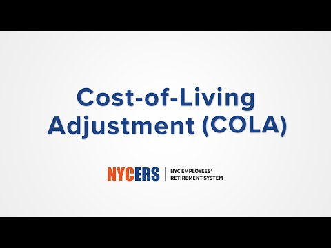 90 Seconds with NYCERS - Cost of Living Adjustment (COLA)