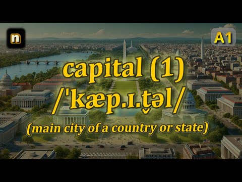 [n] Capital meaning (main city of a country or state) with 5 examples