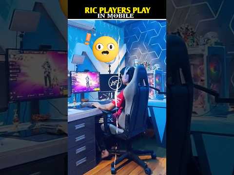 RIC PC PLAYERS PLAY IN MOBILE 🤔🤨? #freefire #freefiremax#totalgaming#raistar#trending Free Fire Tech