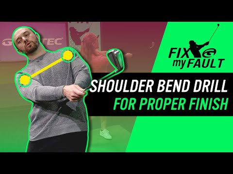 Improve Your Golf Game By Correcting Shoulder Bend Faults