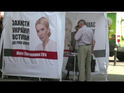 Ukrainians ready to vote in presidential election