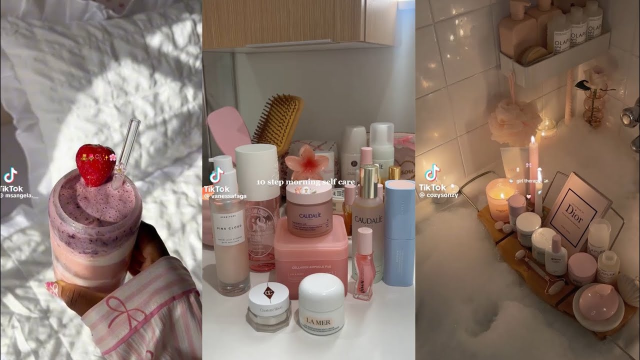 Self care 🎀 TikToks✨ aesthetic 🩷