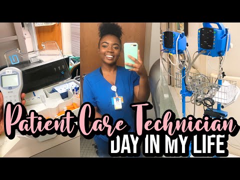 Day in the Life of a Patient Care Technician | 12 Hour Shift With Me | MED-SURG PCT