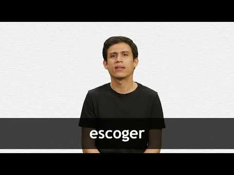 English Translation of “ESCOGER” | Collins Spanish-English Dictionary