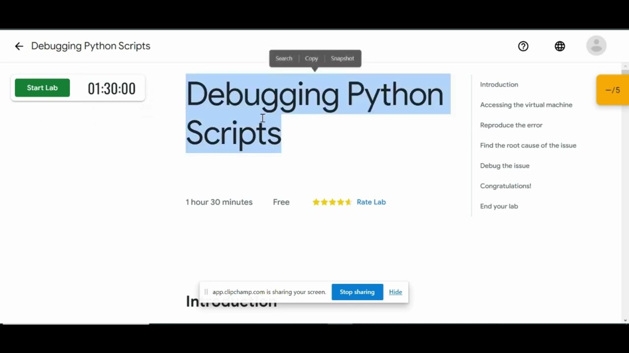 Troubleshooting and Debugging Techniques | Week - 1 | Qwiklabs Assessment | Coursera | By Google