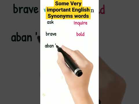 some very important English synonyms words for daily use ๐๐๐๐๐๐๐๐๐๐ฅ๐๐๐ฅญ๐ฅฅ๐๐
๐๐ถ๏ธ#shorts