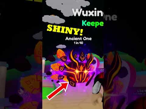 Hatching RARE SHINY ANCIENT ONE in BGSI #roblox #shorts