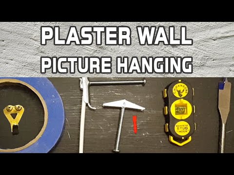 Plaster Wall Anchors | Hang Pictures on Plaster Walls Without Damage | Mount TV or Mirror
