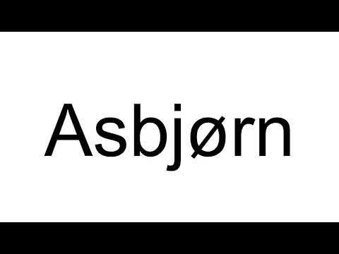 How to Pronounce Asbjørn (Norwegian)