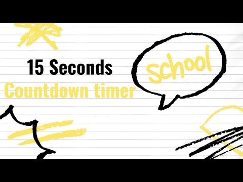 15 Seconds Countdown Timer