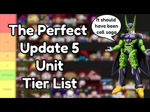 The Perfect Update 5 Tier List | Anime Vanguards
