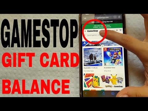 ✅ How To Check GameStop Gift Card Balance Online 🔴