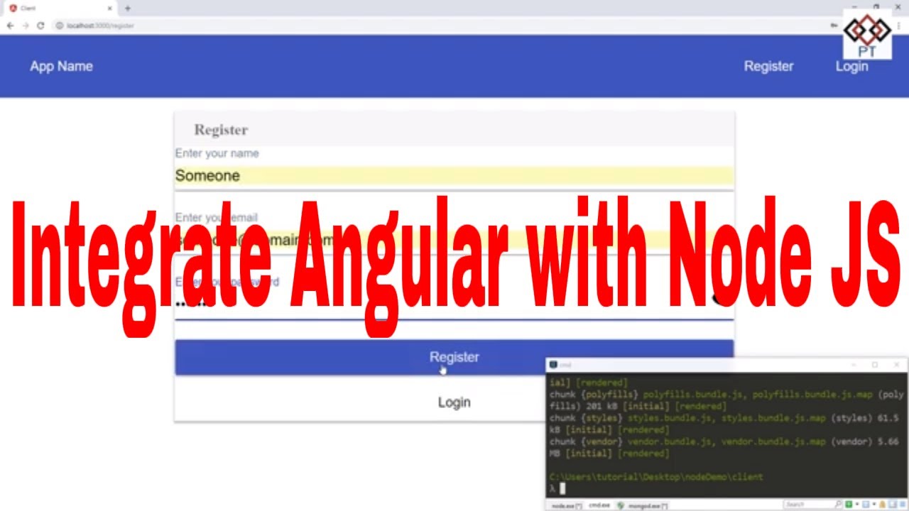 Part 8: Integrate Angular with Node JS