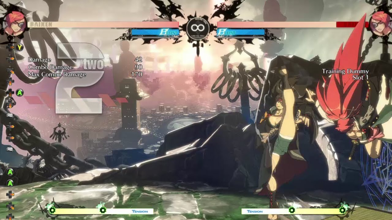 This Baiken Combo Does DAMAGE...