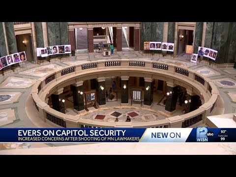 Gov. Evers doesn't push for metal detectors following Minnesota shootings