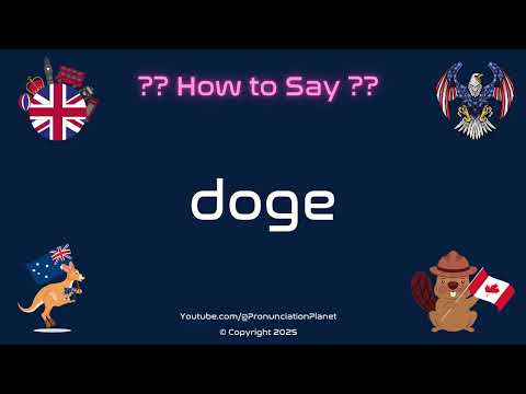 πΆπ How to Pronounce doge? (CORRECTLY) | Pronunciation Planet
