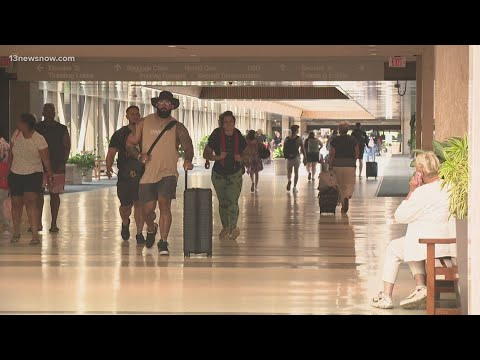 Norfolk Int'l Airport sees record passengers as leaders set to expand