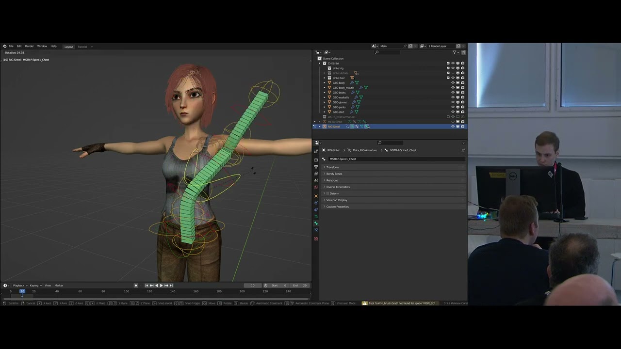 Rigging with the Blender Studio tools
