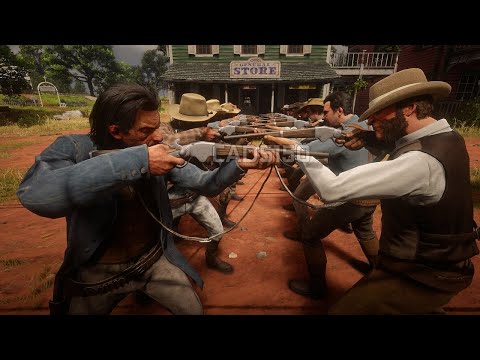 Rhodes Blood Feud Braithwaites vs Gray Family Red Dead Redemption 2 NPC Wars