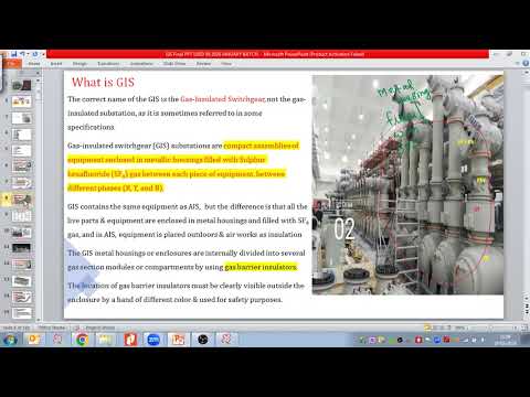 GIS Substation Class Day-2 | Gas Insulated Switchgear | Substation Design Training |+919354439397 |