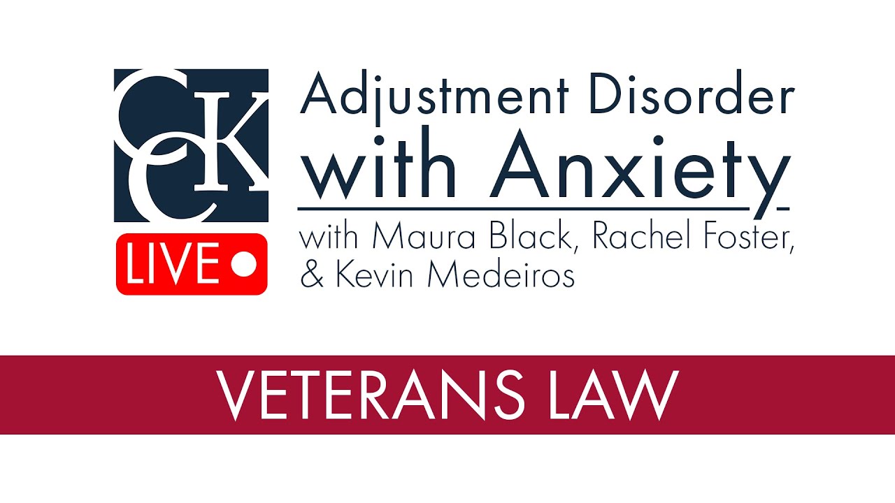 Adjustment Disorder with Anxiety VA Disability Ratings