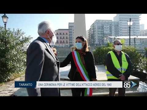 11 Novembre 2020 Taranto una Cerimonia per ricordare l'attacco Aereo del 1940