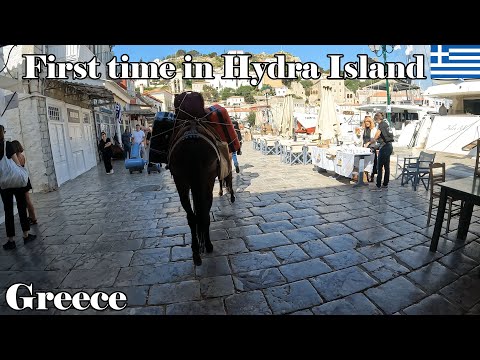 First time in Hydra Island 🇬🇷